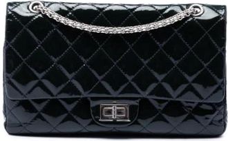 Chanel Sac bandouli&egrave;re Pre-owned Double Flap - Femme - Pre-owned - Bleu - Taille: ONE Size