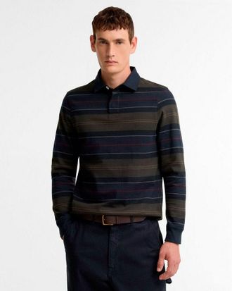 Barbour Poloshirt Rugby-Shirt Frith Tartan Stripe