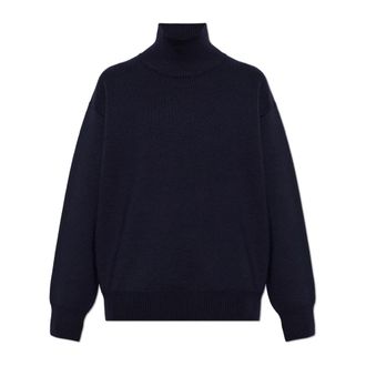 R&oacute;he Rollkragenpullover - - Knitwear - Damen - Blau - XS