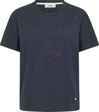 Mos Mosh MOS Mosh, Femme, Tops, Bleu, Taille: 40 FR T-shirt