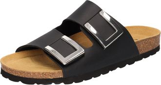 Cosmos Comfort Damen 6108-735 Hausschuh, schwarz, 42 EU