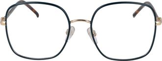 Tommy Hilfiger TO-1067508 Metal Square Frame Eyeglasses - Blue
