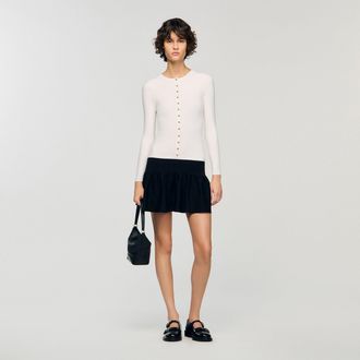 Sandro Kurzes zweifarbiges Kleid