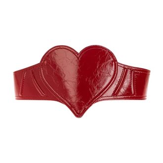 Vivienne Westwood Herz-Korsett-G&uuml;rtel - - Accessories - Damen - Rot - M/L