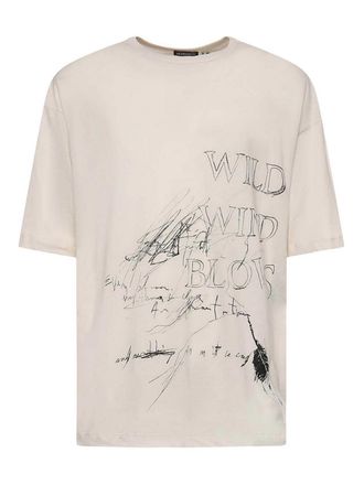 Ann Demeulemeester T-Shirt - Wei&szlig;