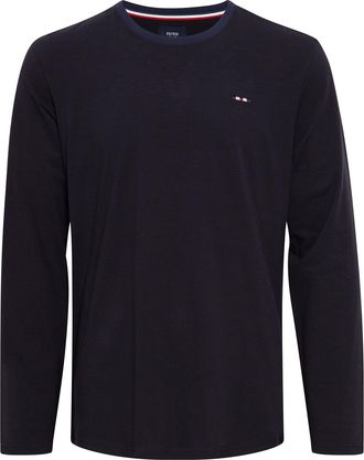 FQ1924 FQDilan Herren Longsleeve Langarmshirt Shirt mit Rundhals-Ausschnitt, Gr&ouml;&szlig;e:XL, Farbe:Black Beauty (193911)