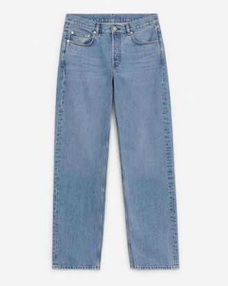 Arket OCEAN Loose Straight Jeans -Blau