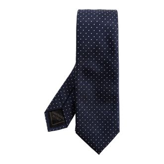 Brioni Homme, Accessoires, Bleu, Taille: ONE Size Cravate en soie