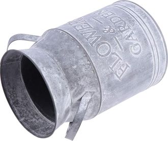 Amosfun Rustikale Blumenvase Beh&auml;lter Dekorative Blumenvase Im Eimer F&uuml;r Heimdekoration Hochzeit B&uuml;ro Rustikaler Stil