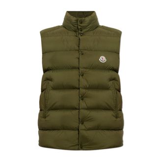 Moncler Gilet en duvet Tibb - Homme - Vestes - Vert - Taille: XL