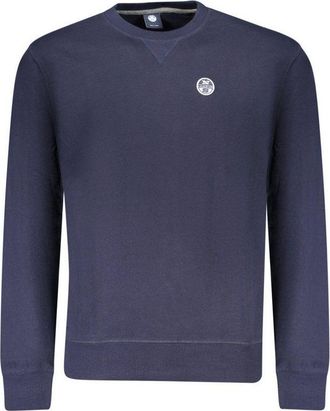 North Sails Sweatshirt Herren-Sweatshirt Blau - Langarm, Rundhals