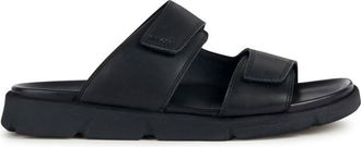 Geox Herren U Xand 2s Sandal, Schwarz, 45 EU