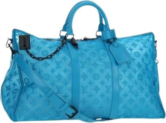Louis Vuitton Sac Boston Pre-owned - Femme - Pre-owned - Bleu - Taille: ONE Size