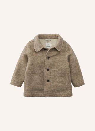 Hessnatur Hessnatur Hessnatur Kurzmantel Relaxed Aus Rh&ouml;nwolle Und Europ&auml;ischer Schurwolle beige