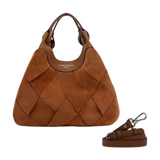 Gianni Chiarini Femme, Sacs, Brun, Taille: ONE Size Dua Tote Bag