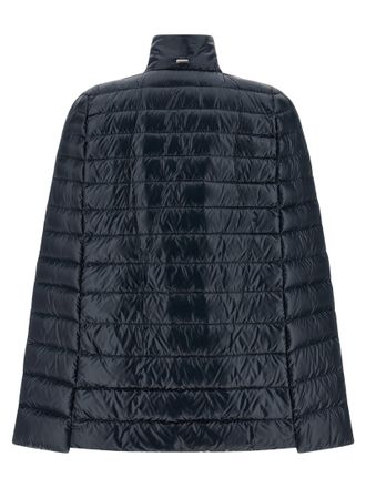 Herno Womens Blue Polyamide Coat Clothing