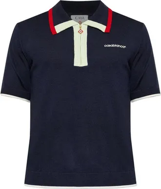 Casablanca Poloshirt - Dunkelblau
