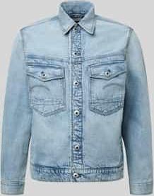G-Star Jeansjacke mit Knopfleiste und Brusttaschen Modell Dakota