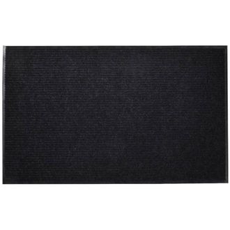vidaXL Vidaxl - Tapis dentr&eacute;e pvc Noir 120 x 180 cm