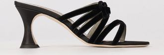 Manolo Blahnik Sandales &agrave; Talons MANOLO BLAHNIK Femme couleur Bleu Azur