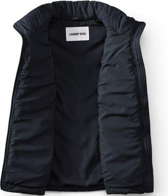 Lands End Isolierte Steppweste FeatherFree, Damen, Gr&ouml;&szlig;e:48-50 plus, Blau, Polyester, by Lands End