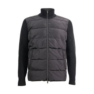 Herno Homme, Pulls, Noir, Taille: L Cardigan