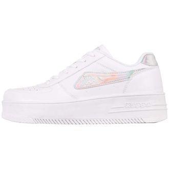 Kappa Unisex Bash Pf Gc Women Straßen-Laufschuh, Weiß, 41.5/43 EU