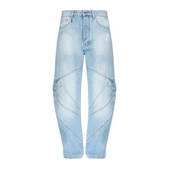 Amiri Paneled Jean - - Jeans - Damen - Blau - W26