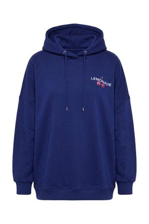 STUDIO UNTOLD Sweatshirt Hoodie oversized Lemonade-Print Kapuze