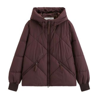 Marc O'Polo Gewebte Outdoorjacken- Diamond Puffer - - Jackets - Damen - Rot - S