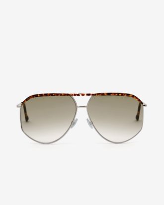 Isabel Marant Lunettes De Soleil Juno - Femme - Hav-pall-vert S - - Isabel Marant