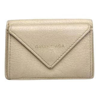 Balenciaga Pre-owned Vintage Geldb&ouml;rse - - Pre-owned - Damen - Beige - ONE SIZE