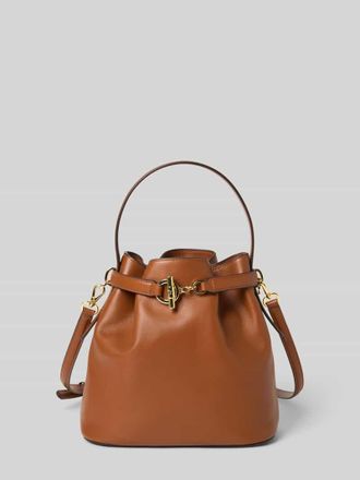 Lauren Ralph Lauren Bucket Bag aus echtem Rindsleder