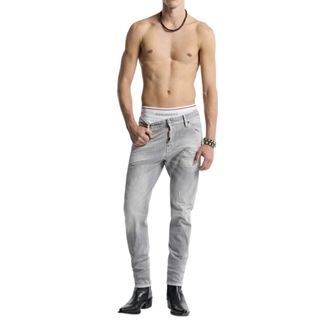 Dsquared2 Slim Twist Jeans - - Jeans - Herren - Grau - L