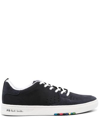 Paul Smith baskets Cosmo &agrave; logo imprim&eacute; - Bleu