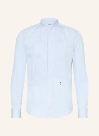 Fendi Hemd Slim Fit Mit Stehkragen Und Umschlagmanschette blau