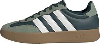 adidas Homme BARREDA Shoes, Aurora Ivy/Core White/Silver Green, 47 1/3 EU