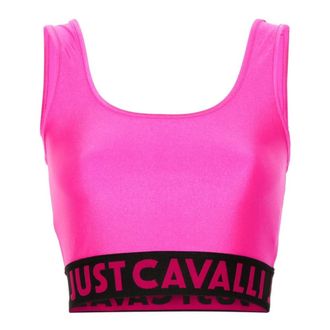 Just Cavalli Stylisches Top f&uuml;r Frauen - - Tops - Damen - Rosa - XS