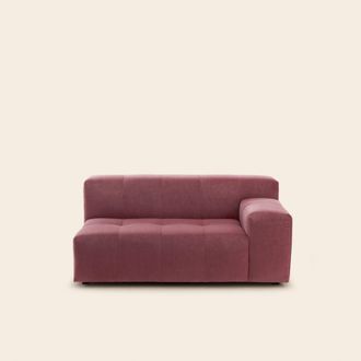 Madura Canap&eacute; Modulable Accoudoir D Uberto Opal aubergine douce - VIOLET
