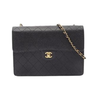 Chanel Pre-owned Matelass&eacute; Grained Calf Shoulder Bag - - Pre-owned - Damen - Schwarzk - ONE SIZE