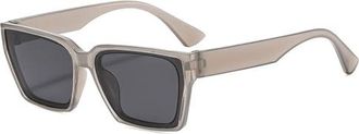 Generic Lunettes De Soleil Carr&eacute;es &Agrave; Petite Monture For Hommes, For Lext&eacute;rieur, For Les D&eacute;placements Quotidiens, For Femmes Et Conducteurs(Gray)