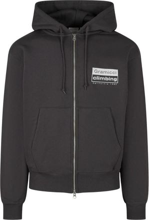 Gramicci Kletter-Rei&szlig;verschluss-Hoodie - - Sweatshirts & Hoodies - Herren - Schwarzk - XL