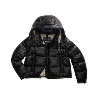 Blauer Gloria Jacket - - Jackets - Damen - Schwarzk - XS