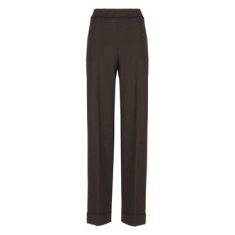 D.exterior Pantalon droit - Femme - Pantalons - Brun - Taille: 36 FR