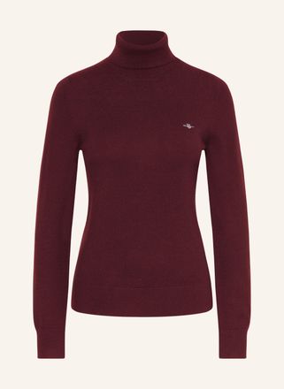 GANT Rollkragenpullover rot