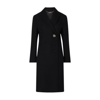 Liu Jo Langer Wollmantel - - Coats - Damen - Schwarzk - M