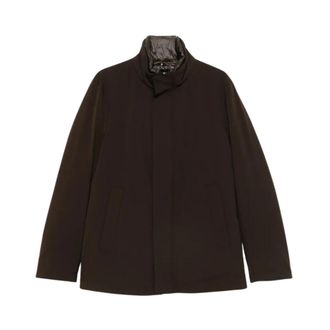 Montecore Hochgeschlossene Jacke - - Jackets - Herren - Braun - M