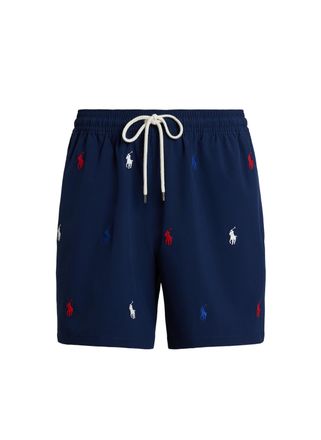 Polo Ralph Lauren Badeshorts mit Logo - Blau