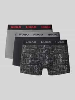 HUGO BOSS Trunks aus Baumwoll-Mix im 3er-Pack