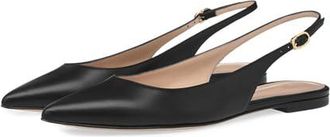 Generic Ballerines Pointues Ferm&eacute;es pour Femmes, Chaussures Plates Confortables avec Bride &agrave; Boucle, Chaussures &eacute;l&eacute;gantes &agrave; Enfiler pour Le Travail, Le Bureau